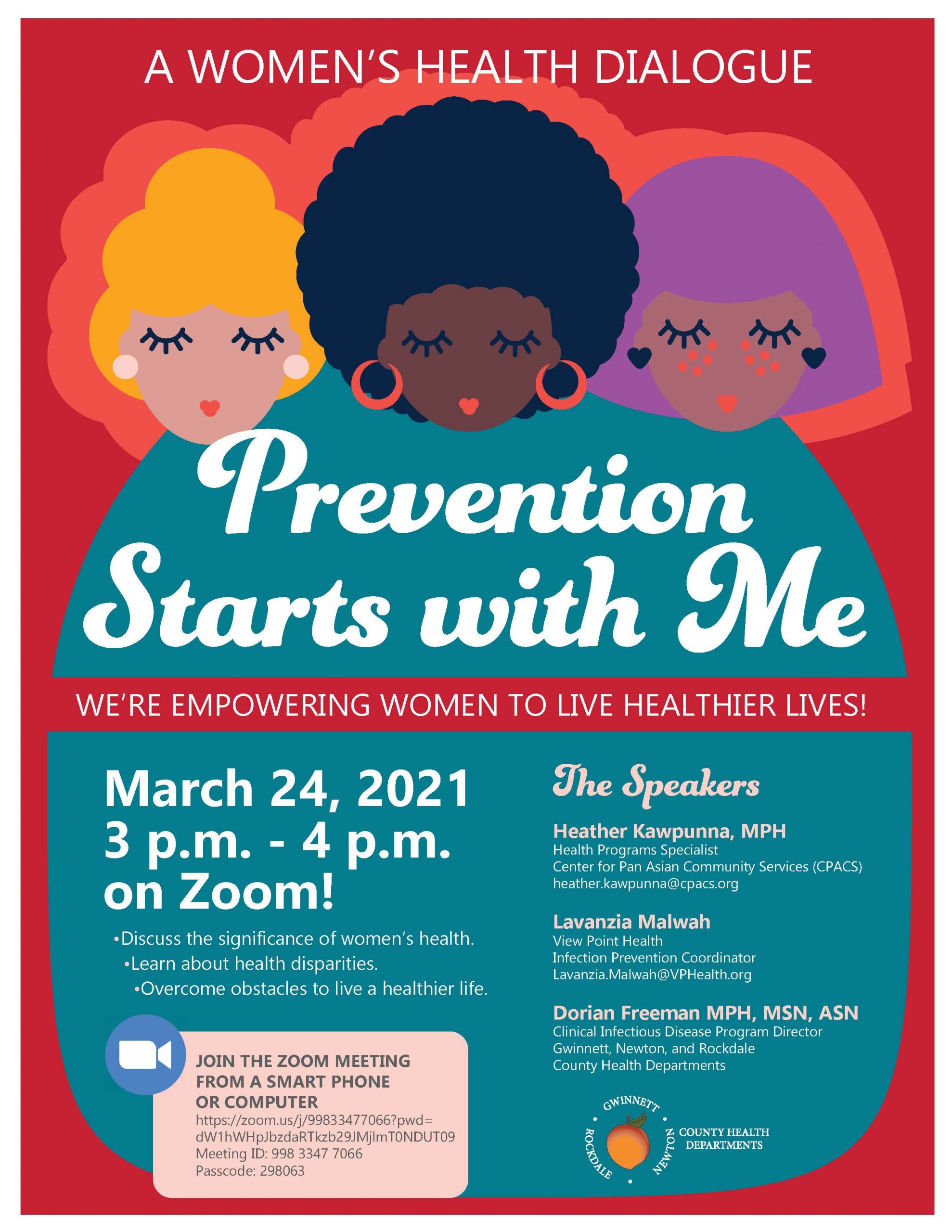 2021 03 24 Prevention Starts with Me 8.5×11 Flyer – GNR Health